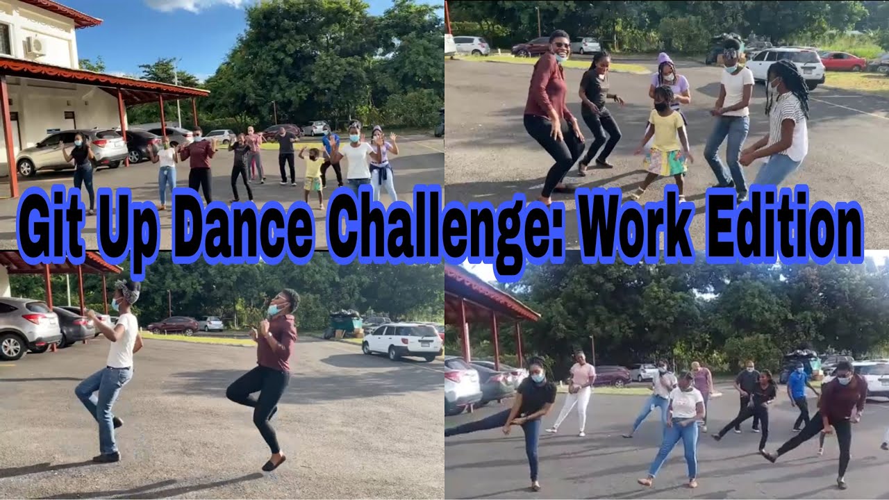 MY COWORKERS AND I DID THE "GIT UP DANCE CHALLENGE" MUST WATCH!! WE ...