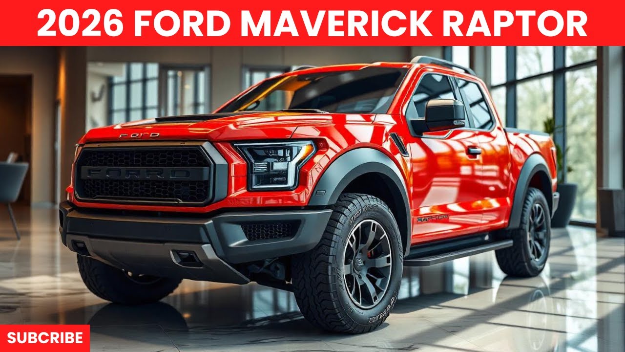 Unveiling 2026 Ford Maverick Raptor - The Perfect Pickup Truck ...