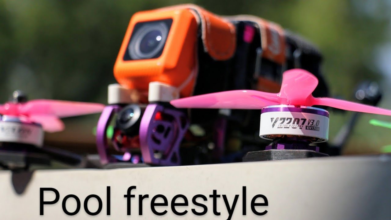 fpv freestyle around a pool, #fpv #fpvfreestyle - YouTube