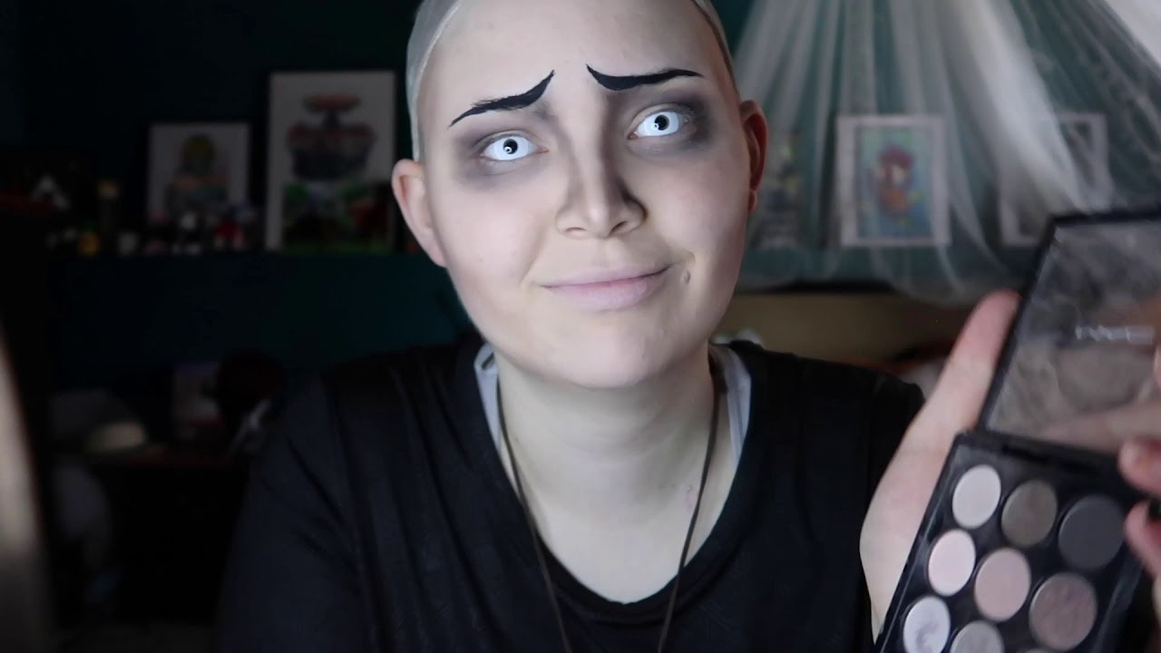 Victor from Corpse Bride Makeup - YouTube