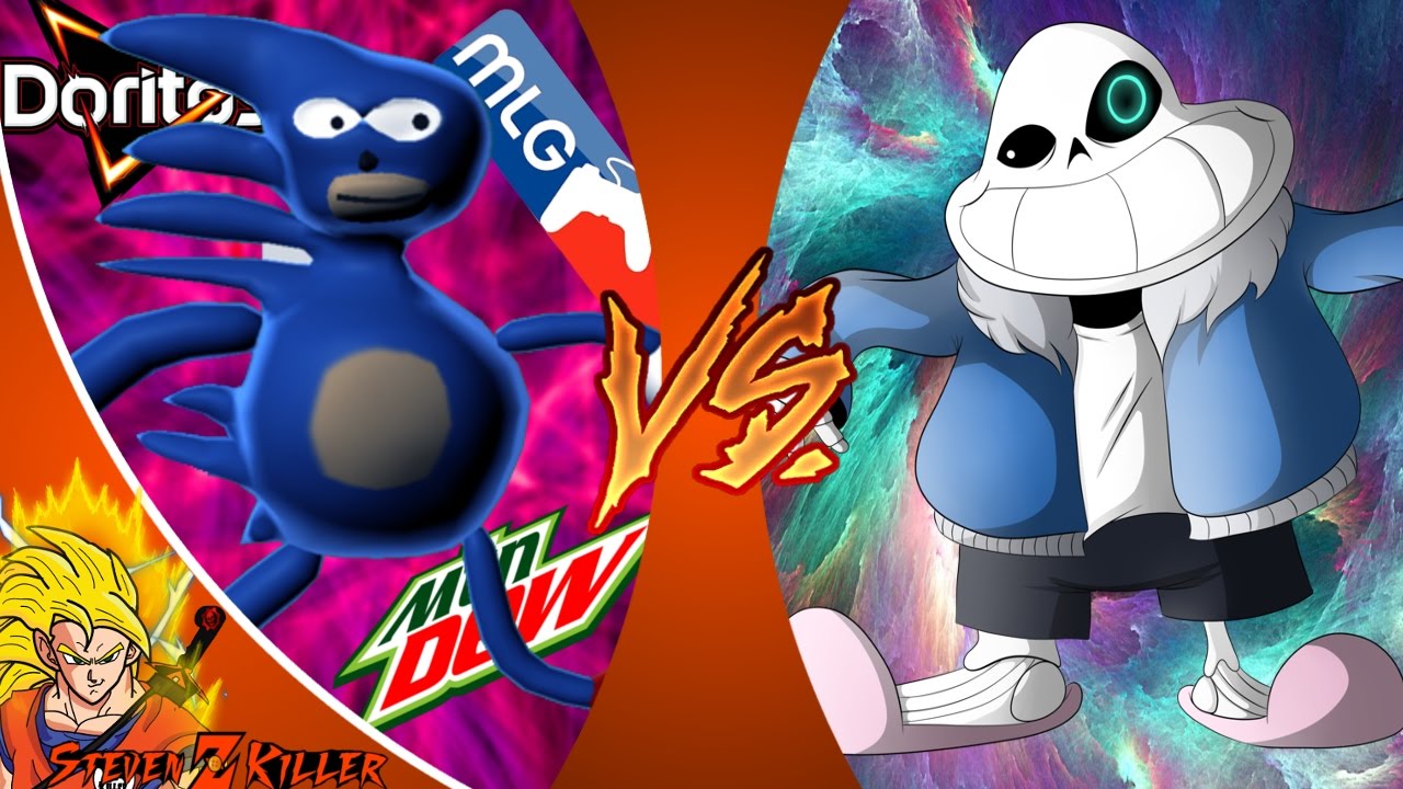 SANIC vs SANESS! (MLG vs Underpants/Undertale Meme) Cartoon Fight Club ...