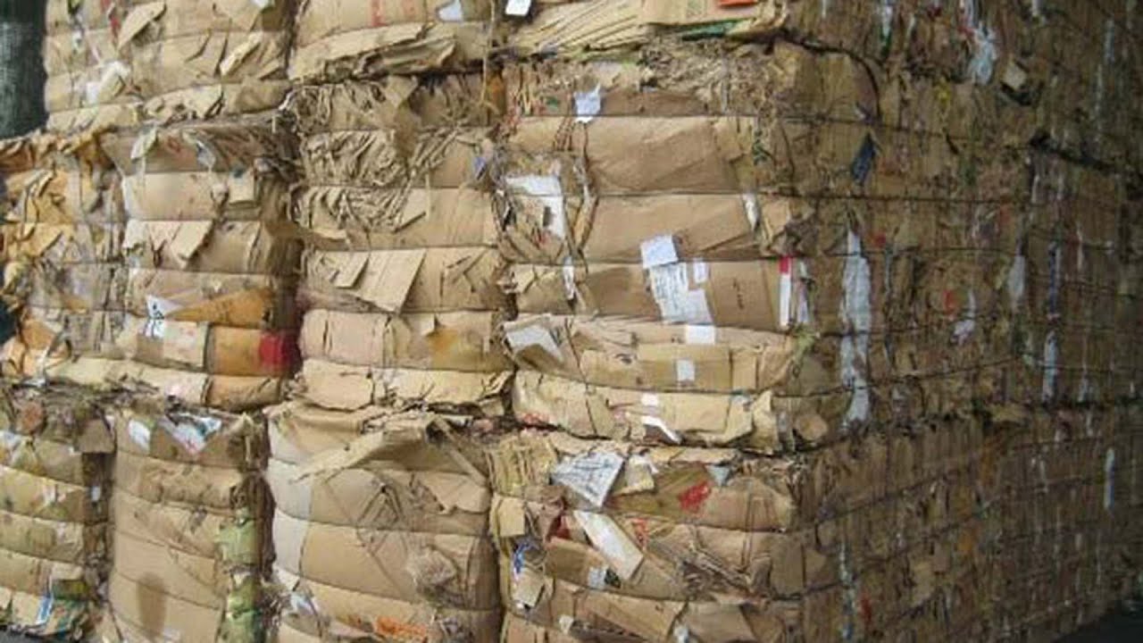How To Move A Cardboard Baler - YouTube