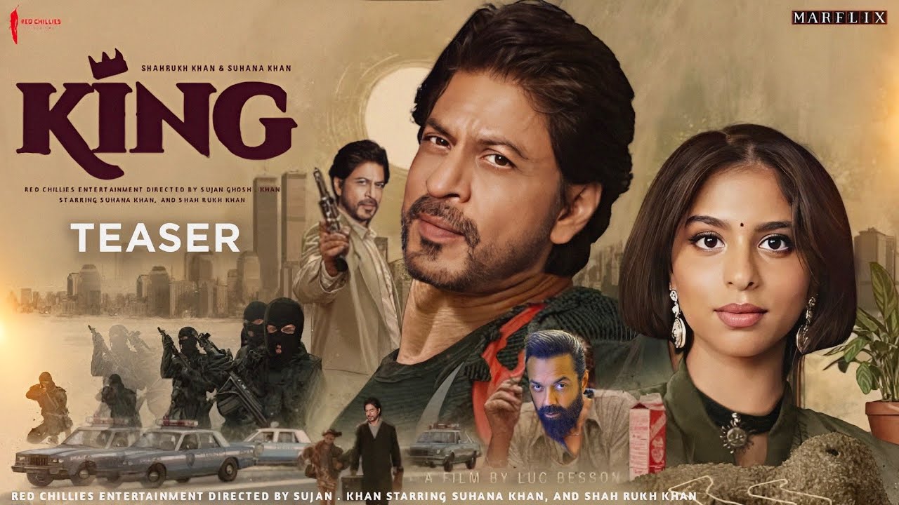 King Official Teaser Trailer | Update | Shah Rukh Khan | Suhana Khan | Bobby Deol |Srk Movie ...