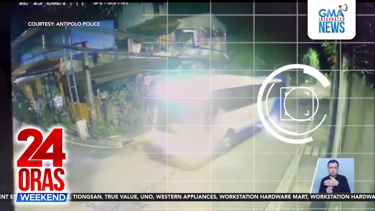 Motorcycle rider, patay matapos mabangga at magulungan ng bus | 24 Oras ...