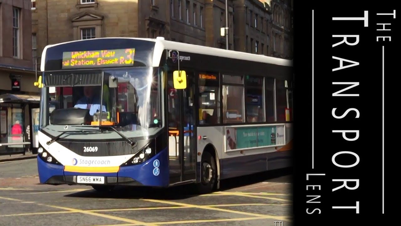 Stagecoach Buses in Newcastle upon Tyne - February 2017 (Part 3) - YouTube
