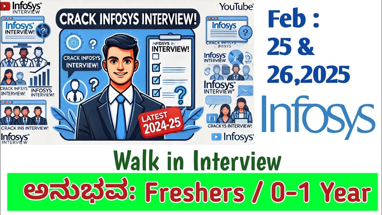 infosys walk in interview for freshers 2025 | infosys interview for ...