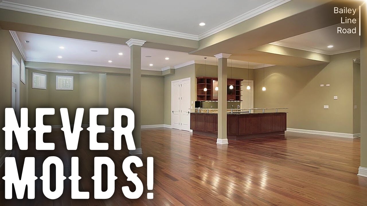The BEST Wall Panels for Basement Finishing - YouTube
