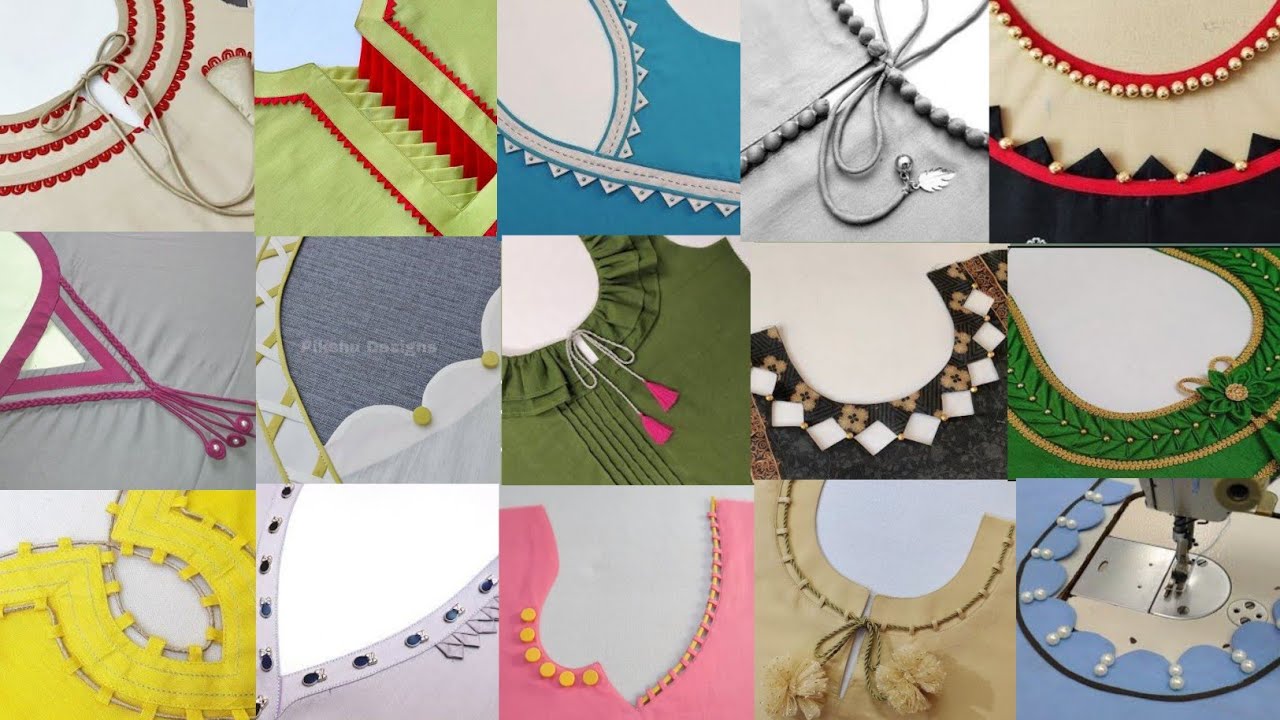 Fancy Neck Design 💞🥰 Ideas|| gale ke design||neck design blouse design ...