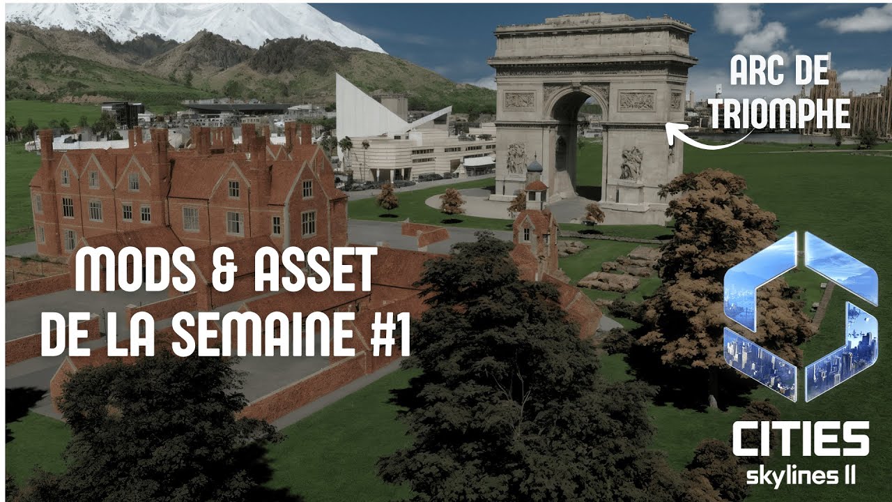 MODS & ASSET de la semaine #1 - Cities Skylines II - YouTube