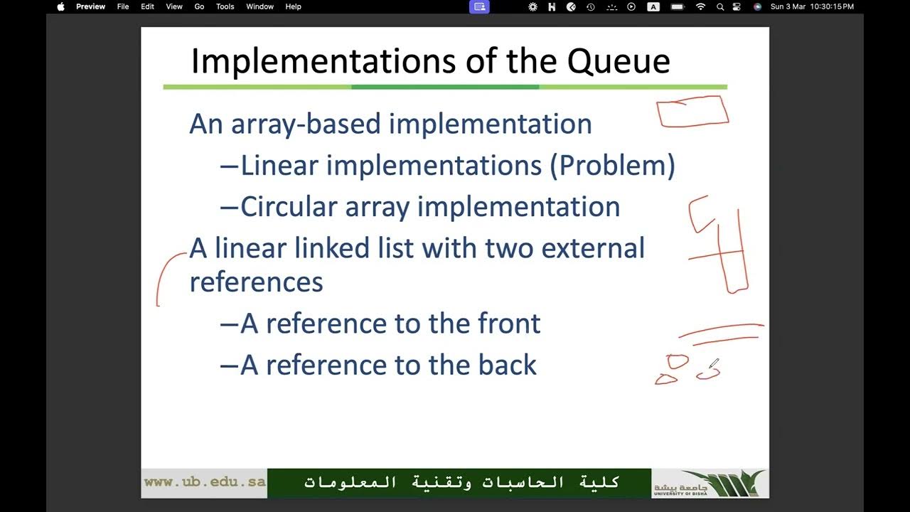 هياكل بيانات الطوابير - Data Structures Queue - YouTube