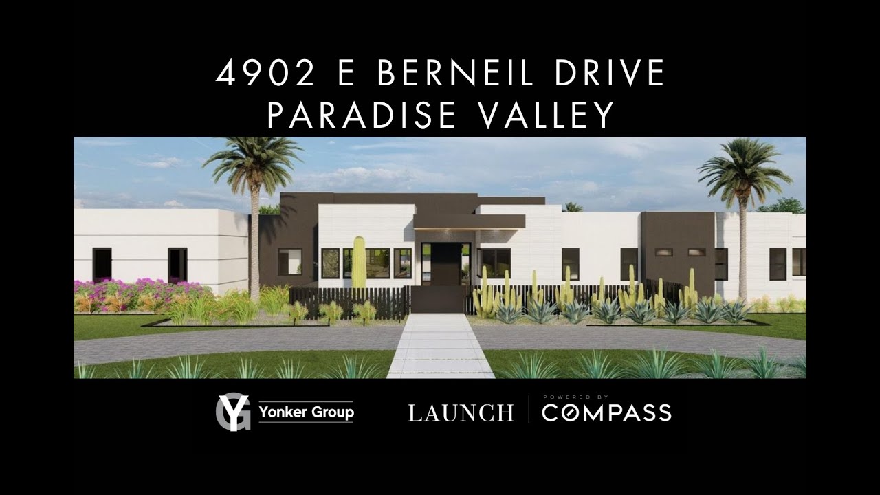 4902 E Berneil Dr, Paradise Valley Design Presentation - YouTube