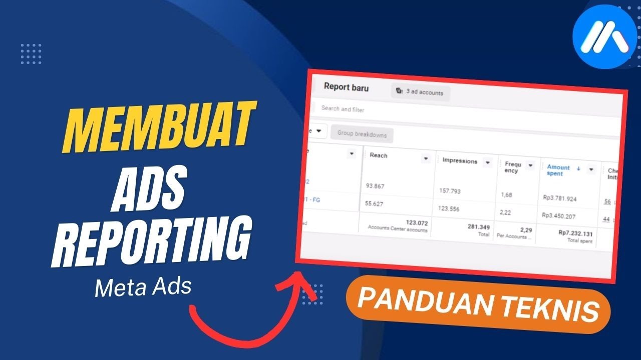 Membuat Ads Reporting di Meta Ads - YouTube