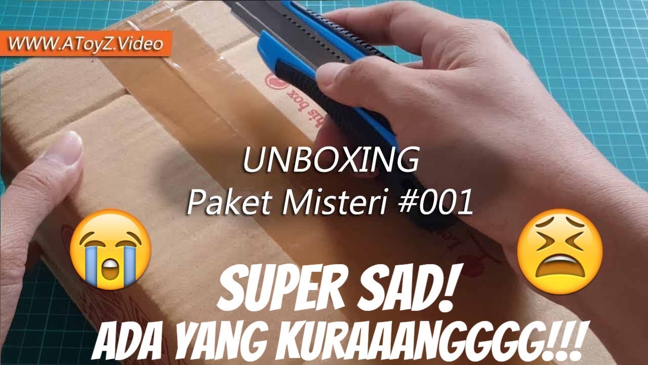 Unboxing Mystery Box - dapet kiriman apa nih kira-kira? #001 - YouTube
