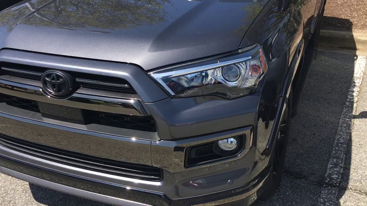 2020 Toyota 4Runner Limited Nightshade Edition - YouTube