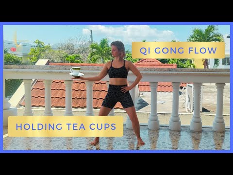Holding Tea Cups - Shoulder, elbow, and wrist mobility Qi gong 😉 #shouldermobility