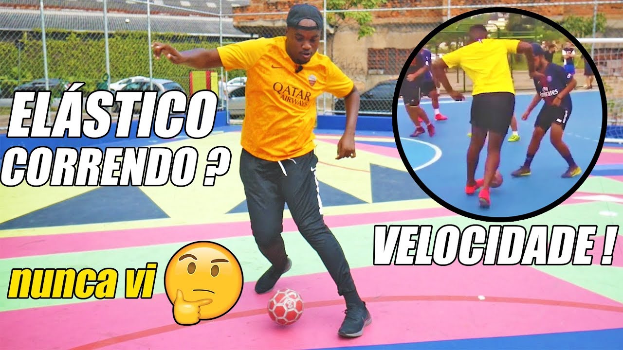 APRENDA ELÁSTICO EM VELOCIDADE - PARECE QUE VAI TOCAR E DRIBLA ...