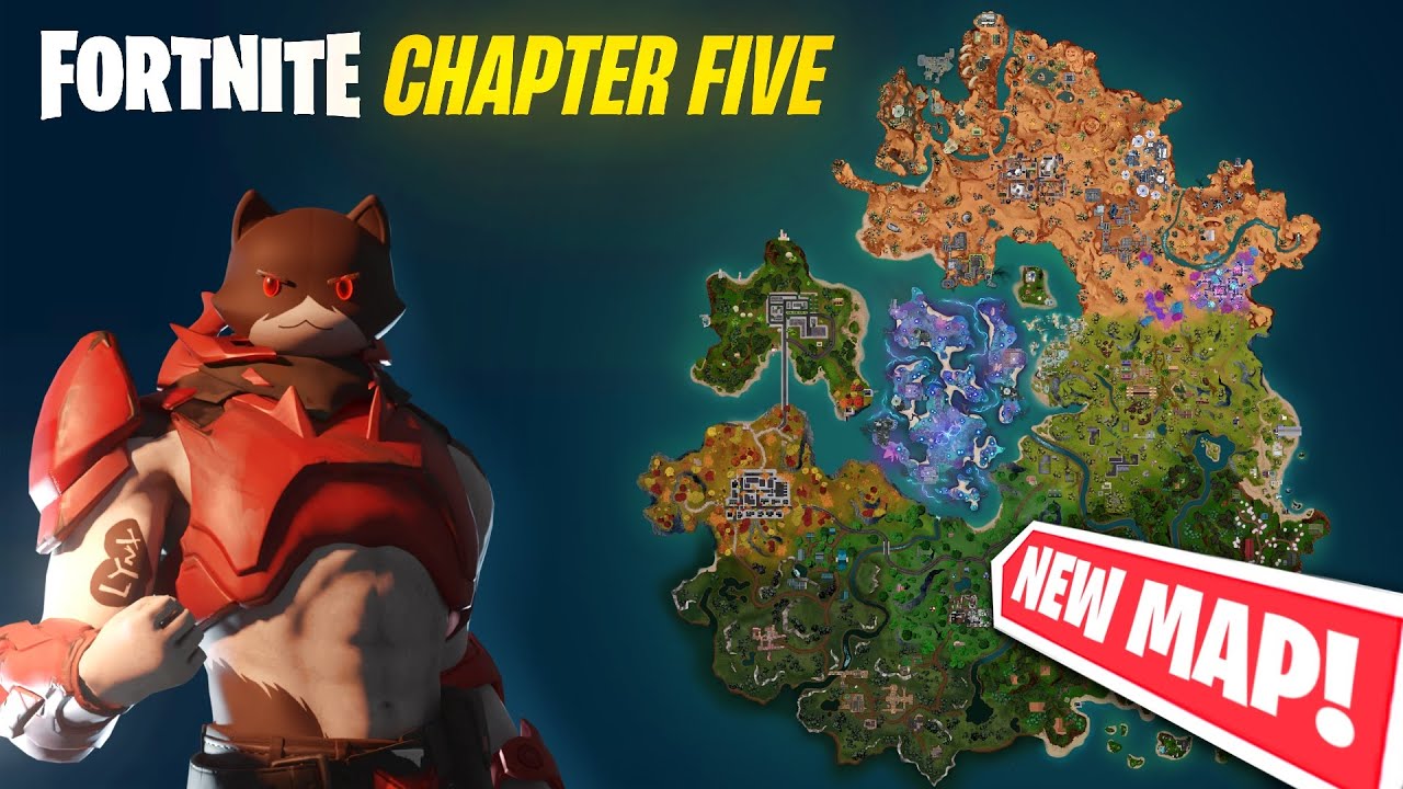 Fortnite Chapter 5 Map, A New Beginning! Concept - YouTube