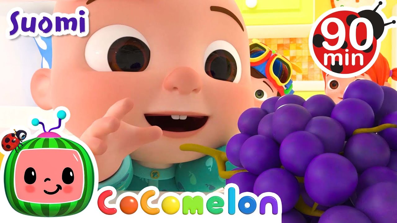 The Colors Song (with Popsicles) | CoComelon Suomeksi - Lastenlaulut ...