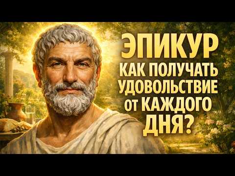 ЭПИКУР: Как получать УДОВОЛЬСТВИЕ от каждого дня? 5 простых истин о СЧАСТЬЕ, которые мы ЗАБЫЛИ!