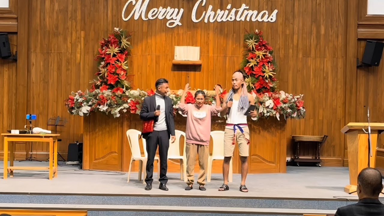 Christmas drama on stage | 11th hour preparation |25th December - YouTube