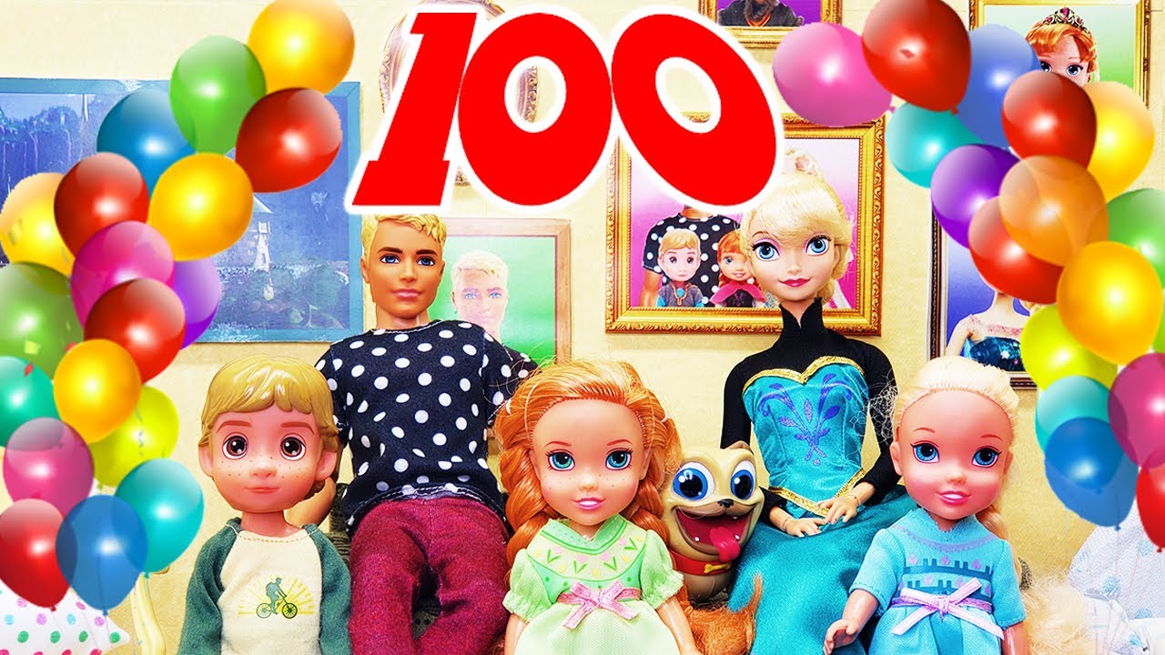 😍😍🎆🎆100TH EPISODE! ONE MAGIC FAMILY'S ONE HUNDREDTH EPISODE - ELSA AND ...