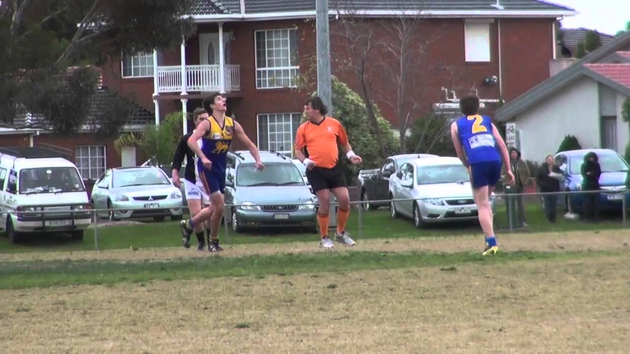EDFL U18 Div 1, Round 12 , 05 07 14, Hillside vs Taylors Lakes - YouTube