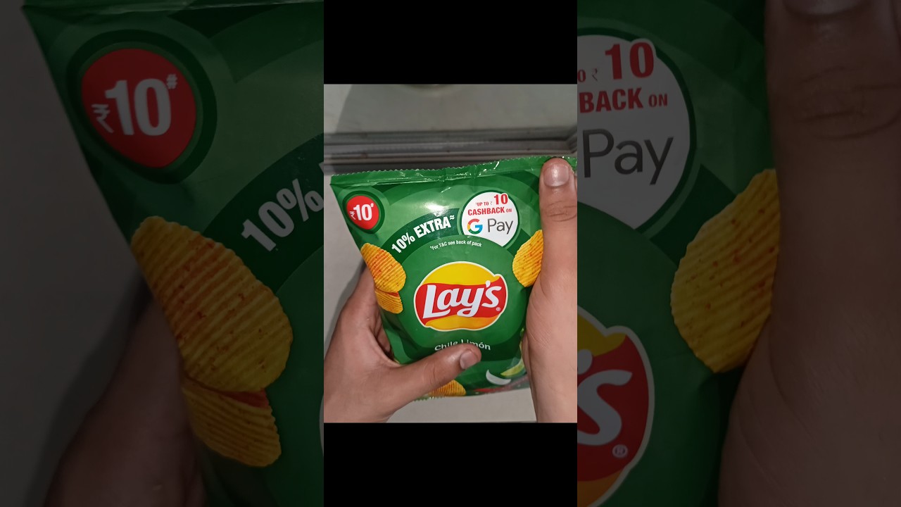 Lays Google Pay Cashback Offer - YouTube