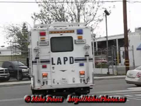 LAPD Mobile Sub Station - YouTube