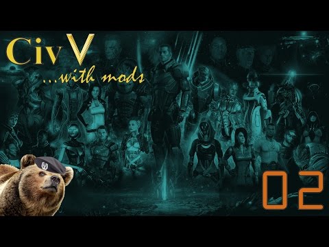 Let's Play Civ 5 (Mods) - Mass Effect: Geth - Episode 02