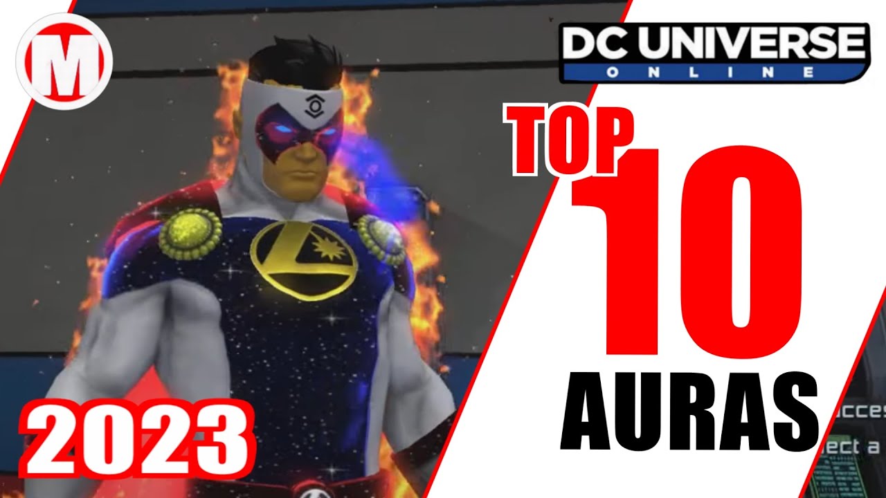 DCUO Top 10 Auras - YouTube