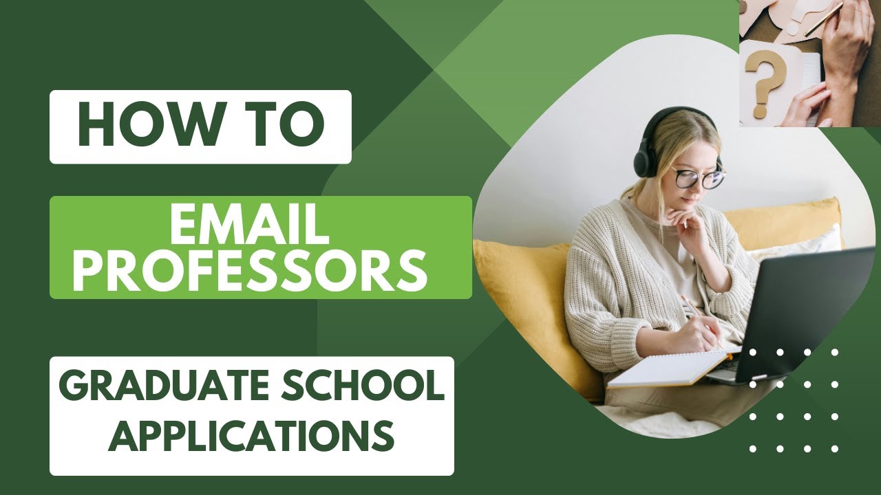 Mastering the Art of Emailing Professors - YouTube