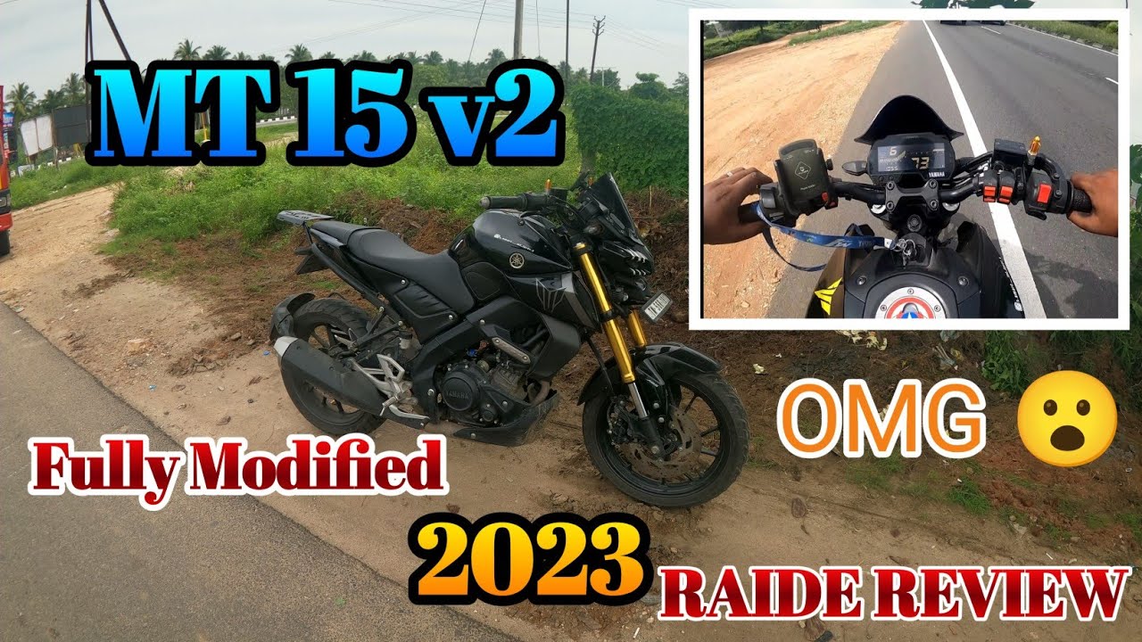 MT 15 V2 Fully modified 🤩 2023Raide review😍 Tamil OMG 😮 Tn56throttlers# ...