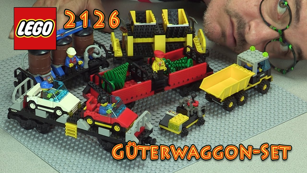LEGO® 2126-1 Review: geniales Güterwaggon-Set vom Jahr 1997 - LY-00521 ...