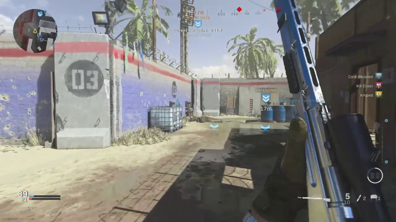 Modern warfare kar action - YouTube