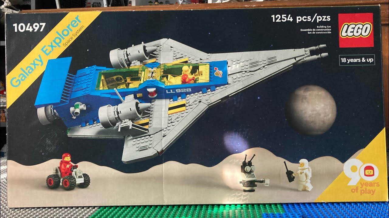 Lego Galaxy explorer set review - YouTube