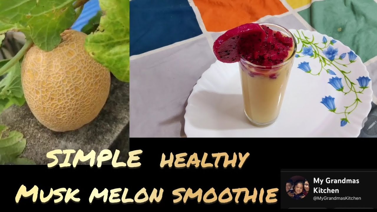 Musk melon smoothie | Shamam smoothie | Summer Drink | - YouTube
