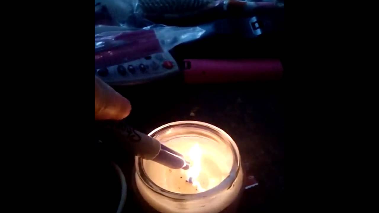 Lighting a sharpie on fire - YouTube