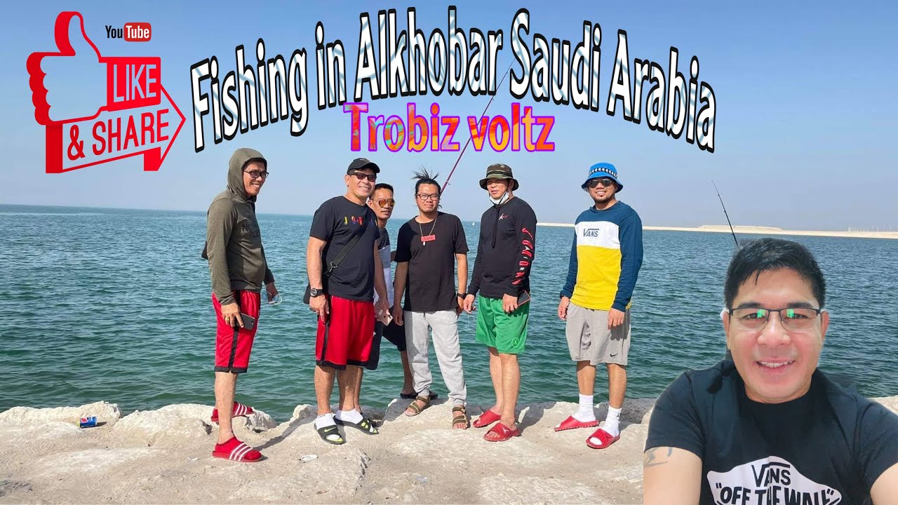Fishing in Beautiful City of Al khobar Saudi Arabia - YouTube