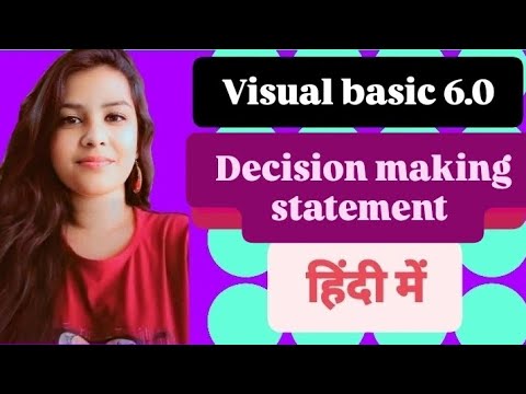 Decision making statement part 3 || Visual basic 6.0 - YouTube