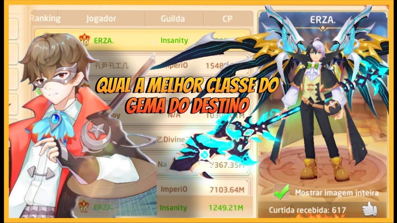 Gema do Destino | Testando classes, qual tanka mais? - YouTube