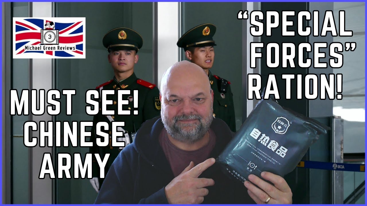 *MUST SEE* CHINESE ARMY "SPECIAL FORCES" COMBAT RATION - MENU 3 DONGPO ...