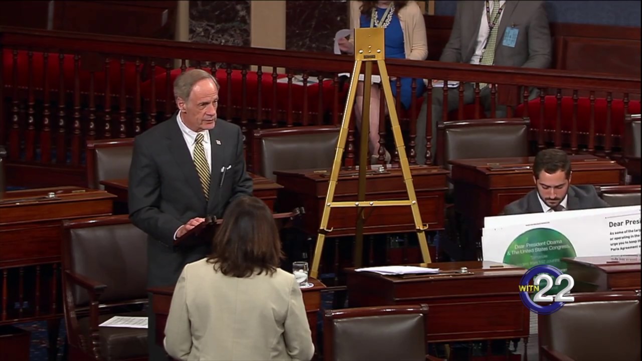 Senator Spotlight - Tom Carper on Climate Change - May 24, 2017 - YouTube