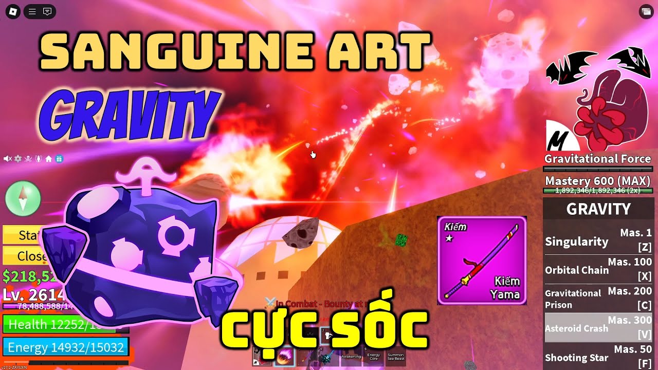 Gravity Rework TOP 1 Combo săn Bounty Cực Mạnh Trong Blox Fruits - YouTube