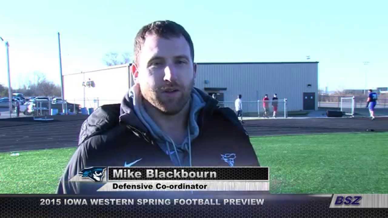 2015 IOWA WESTERN SPRING FOOTBALL PREVIEW - YouTube