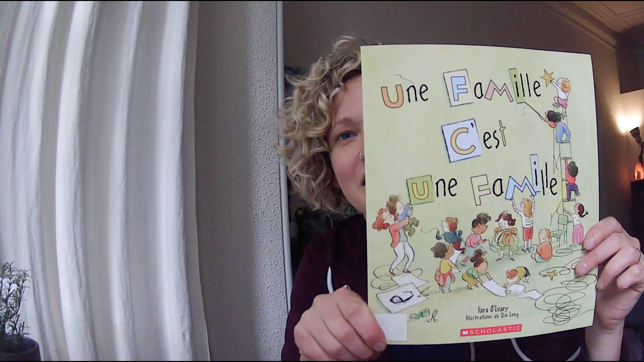 Storytime en français: Une famille c'est une famille - YouTube