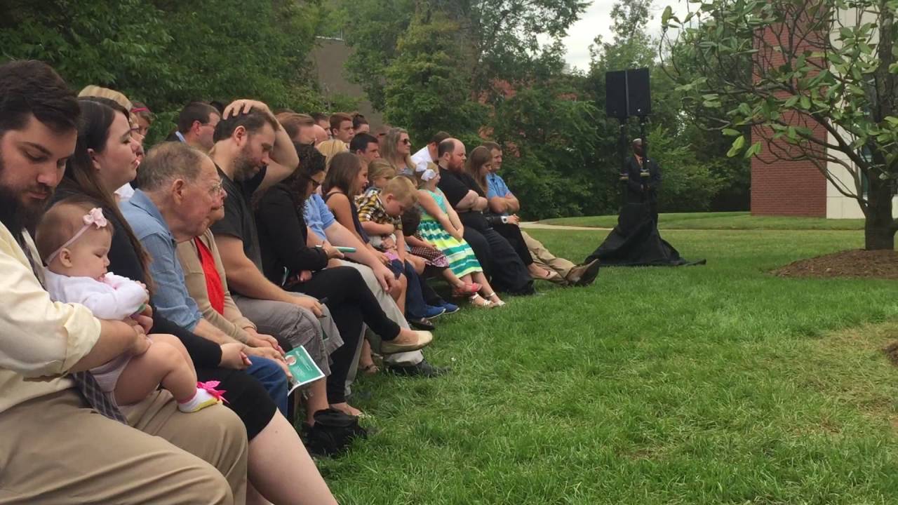 Virginia GovernorTerrence McAuliffe speaking at the Senator Charles ...
