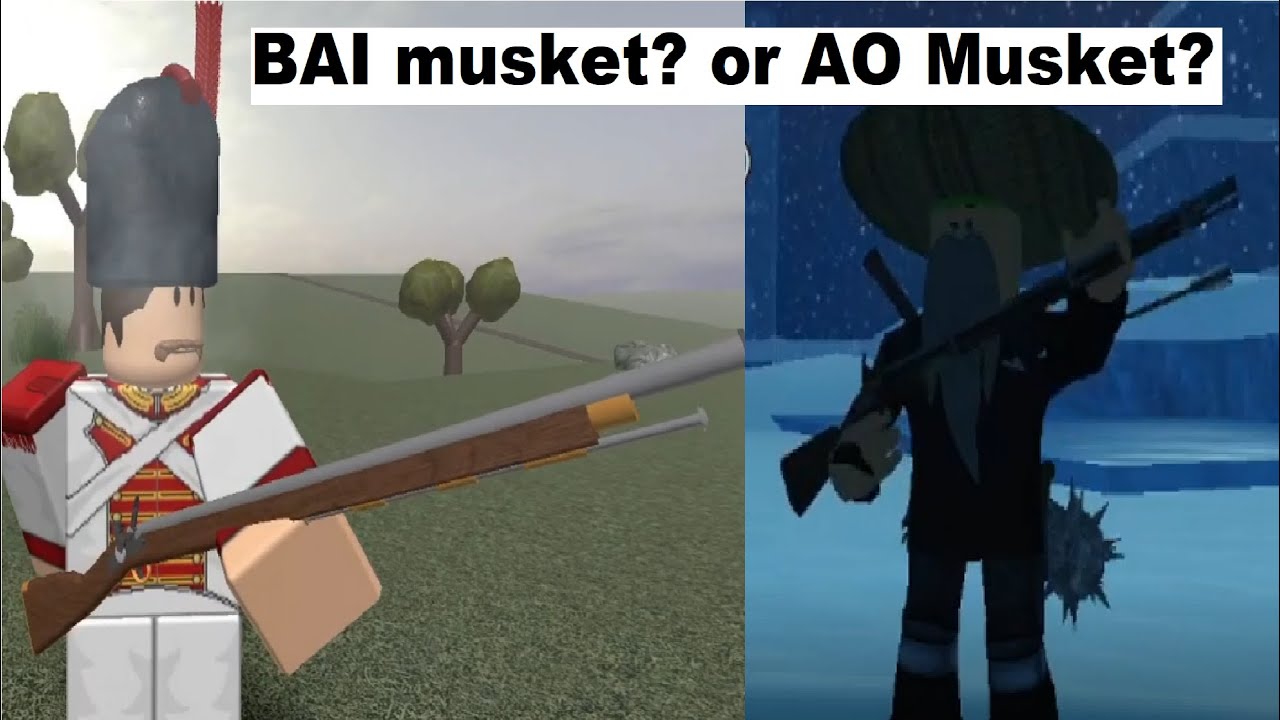 Arcane Odyssey And Blood & Iron Musket Short Comparison - YouTube