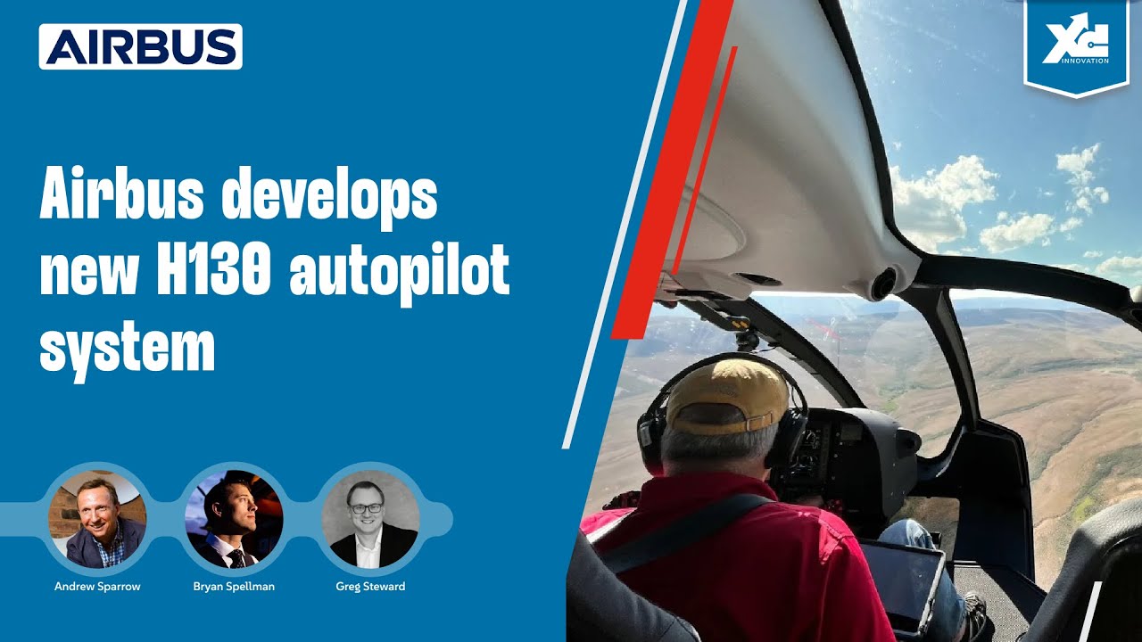 LGD: Airbus Unveils Enhanced 3-Axis Autopilot for H130 Helicopter - YouTube