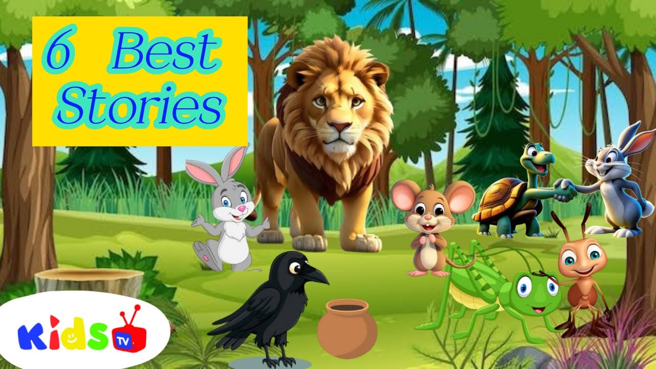 6 Best Stories in English | Fun & Educational Short Stories for kids ...