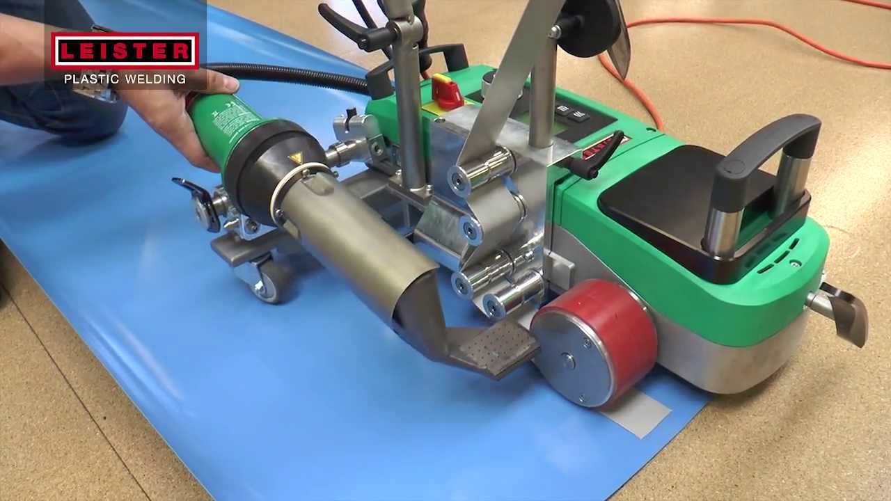 Leister VARIANT T1 TAPE reinforcement and anti-vandalism tapes welding ...